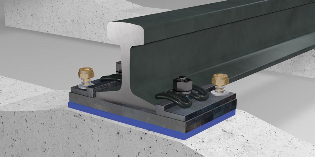 Vibration isolation in rail traffic - KRAIBURG PuraSys