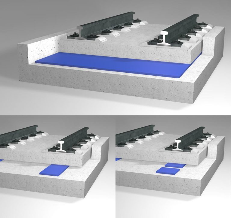 Vibration isolation in rail traffic - KRAIBURG PuraSys